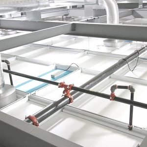 Walkable Cleanroom Ceiling System - ALUMA1